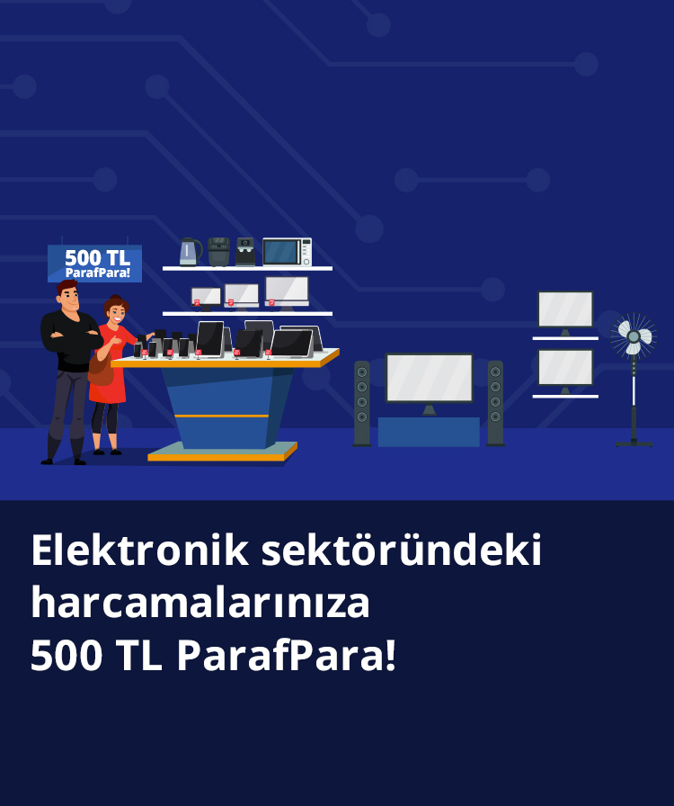 Paraf Premium'a Özel Elektronik Sektöründe 500 TL ParafPara