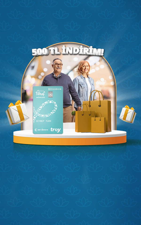 Paraf Değerlimiz’e özel 500 TL İndirim